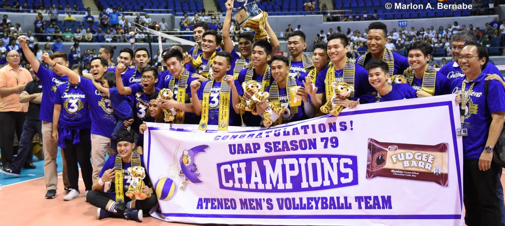 ATENEO BLUE EAGLES COMPLETE PERFECT SEASON, SEAL 3-PEAT - BurnSports.Ph