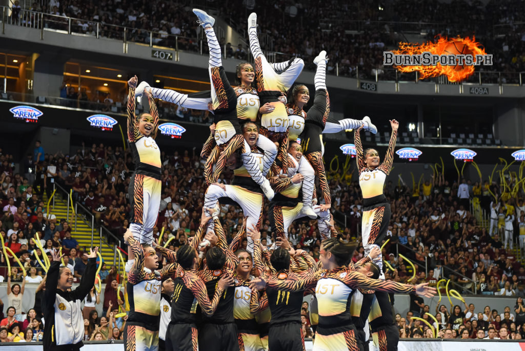 Retro OPM music theme helps Adamson Pep Squad claims first UAAP ...