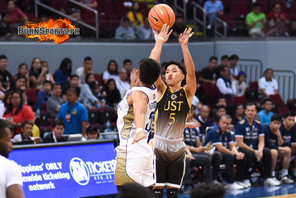 Subido, Lee dominate as UST gets first win under Ayo | BurnSports.Ph